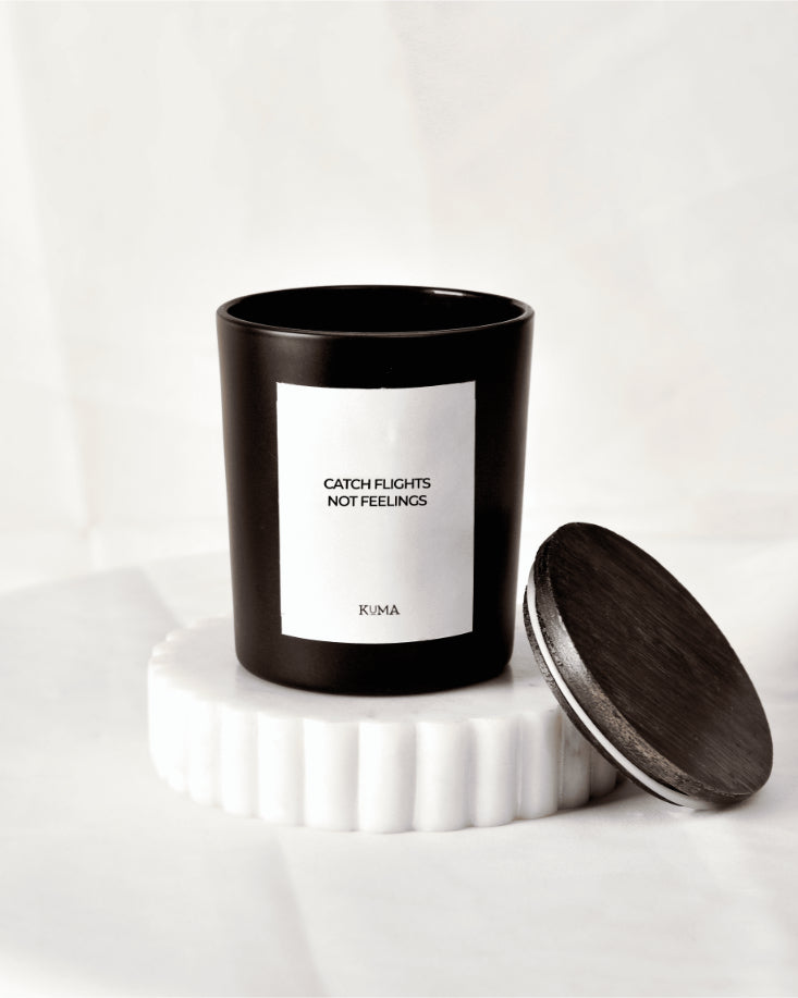 Catch Flights Not Feelings – Kuma Candles